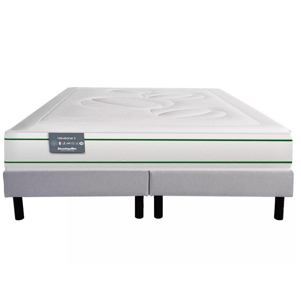 Dunlopillo Heveane fixed slatted bed base set boxspring - 8 sizes
