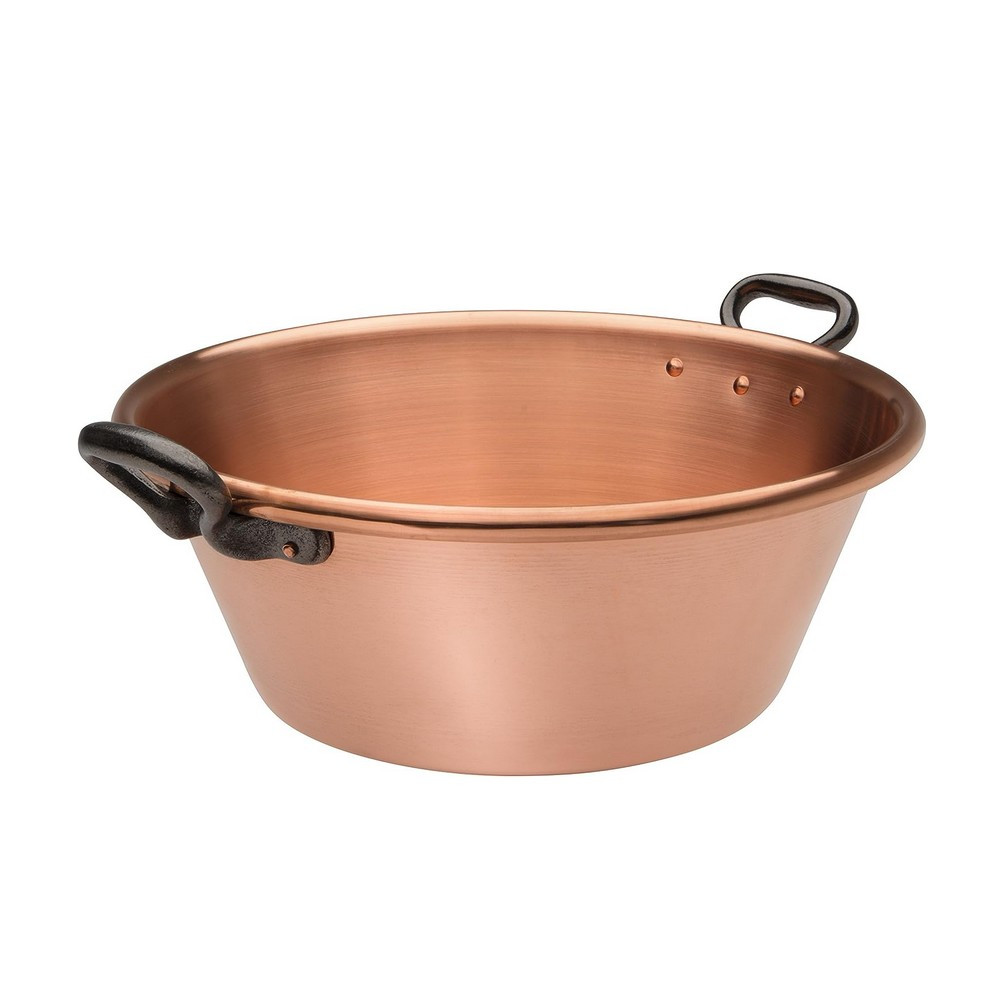 Jam pan 38cm smooth copper Baumalu