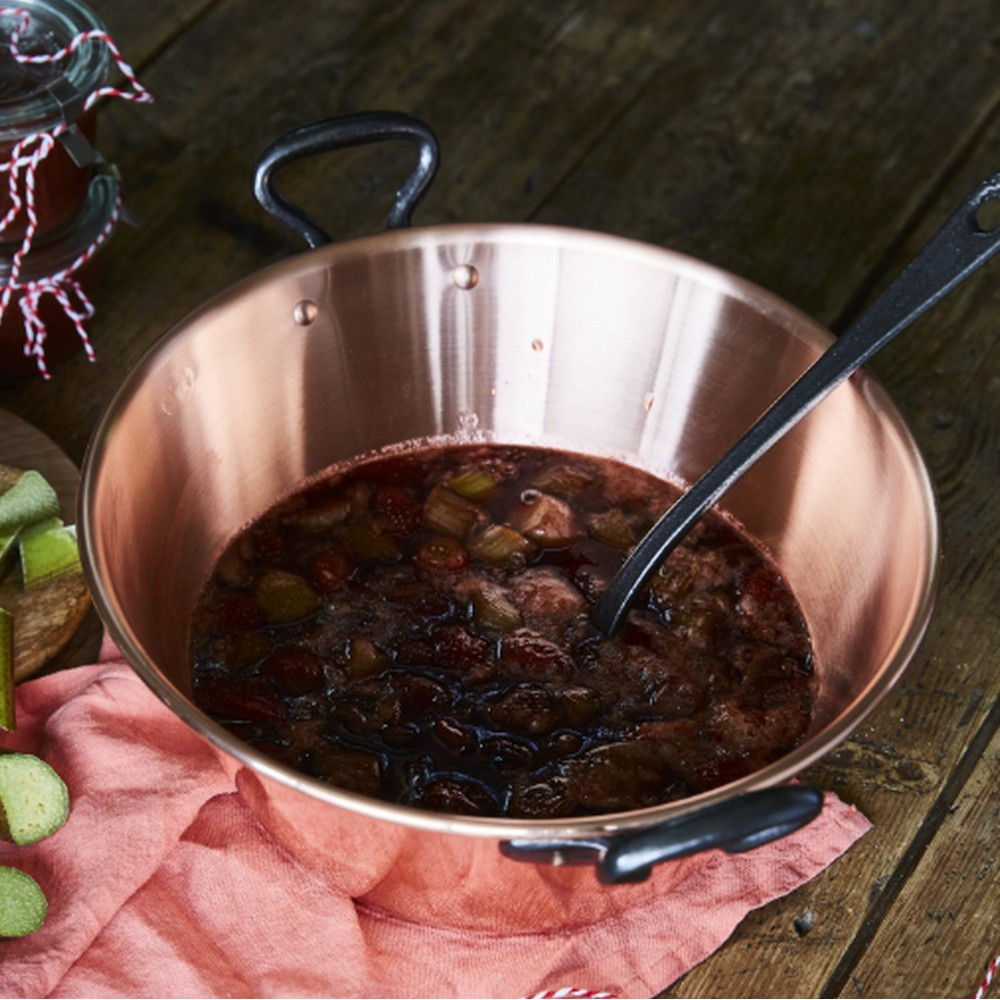 Jam pan 26cm copper for induction Baumalu