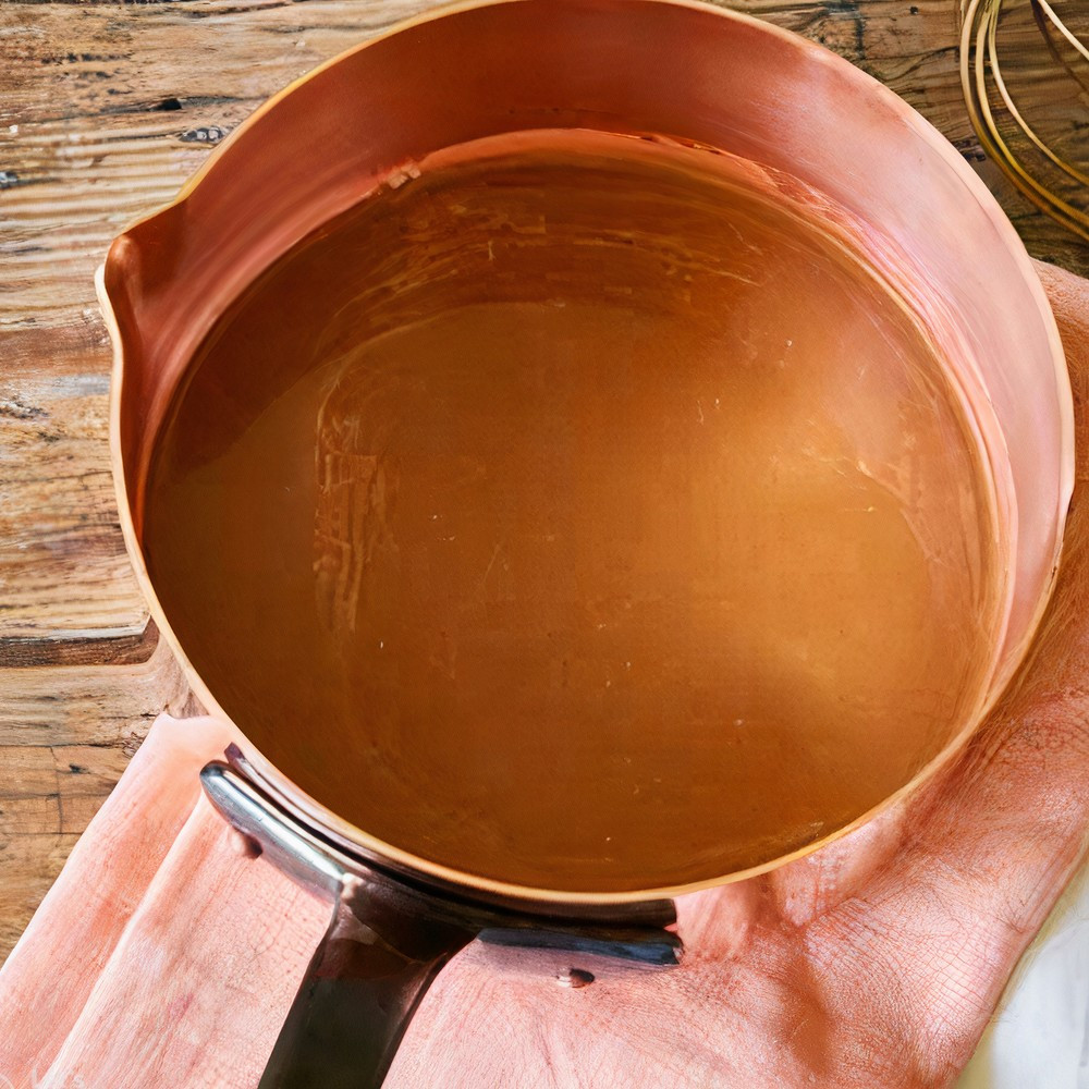 Saucepan caramel copper 16cm Baumalu