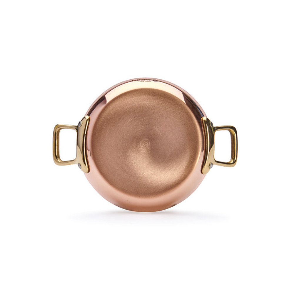 De Buyer Inocuivre round oven dish copper-stainless steel brass - 4 sizes