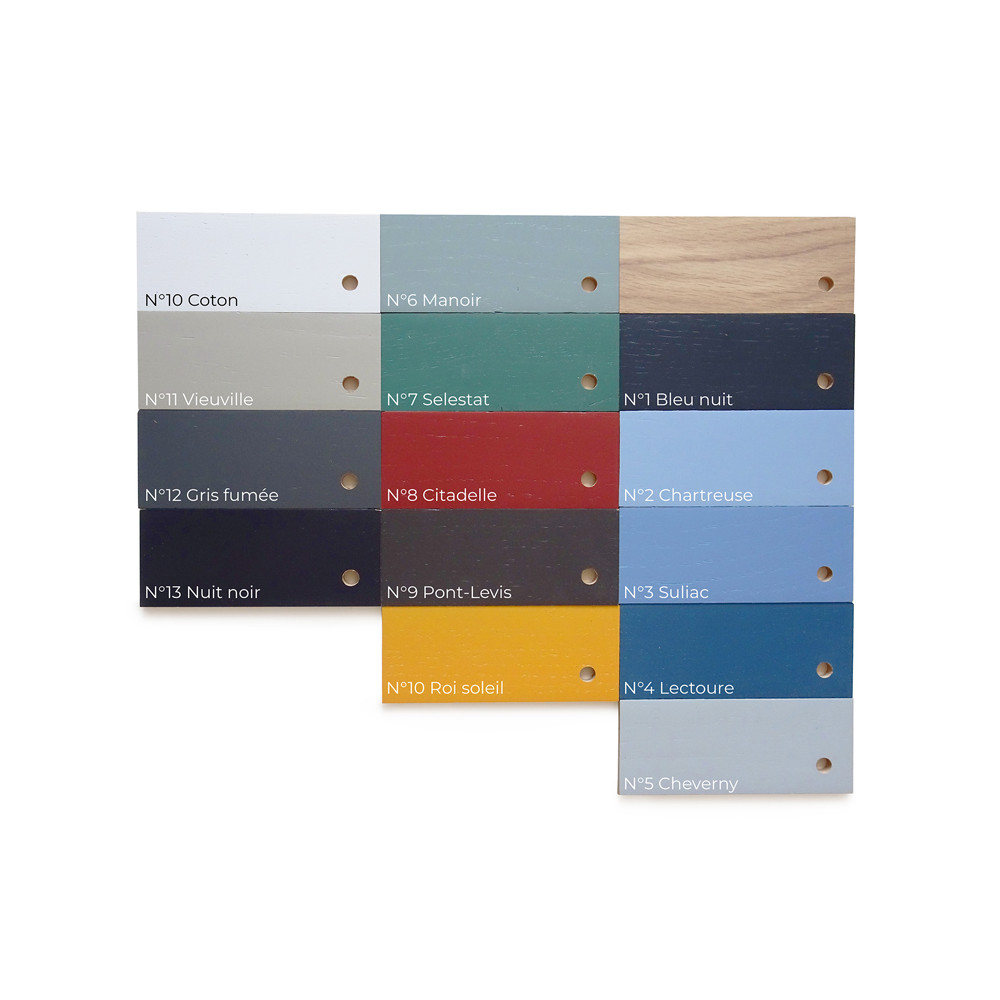 Drugeot Manufacture Nébuleuse pendant lamp solid oak - 14 colors