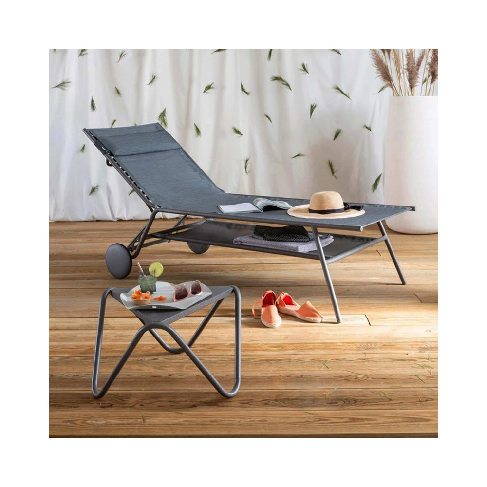 LAFUMA MOBILIER Miami II high sun lounger - 4 colours