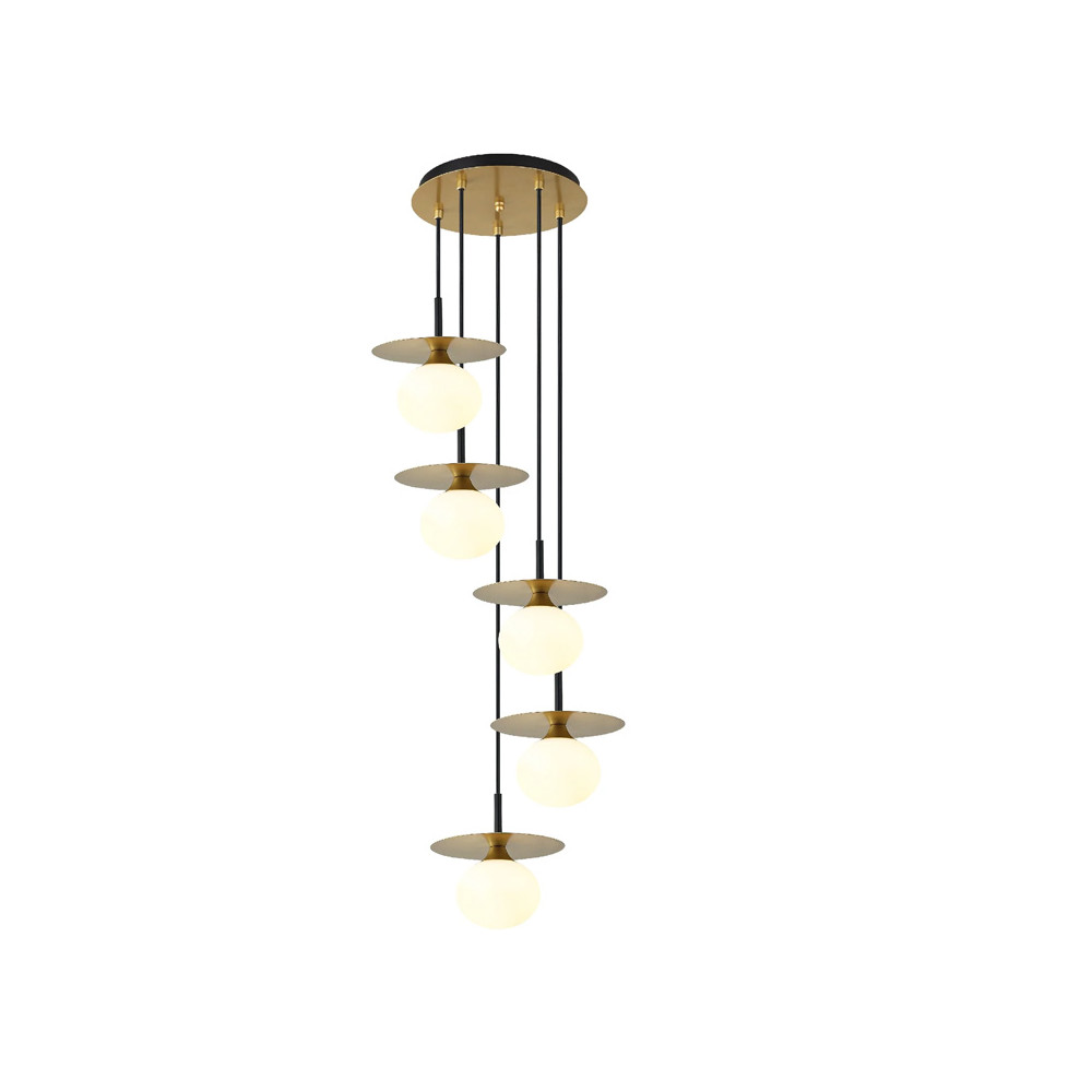 Aluminor Cascade S chandelier pendant