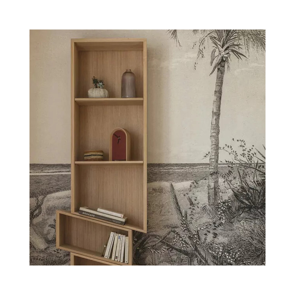 Drugeot Manufacture Arc solid oak clock - 14 colors