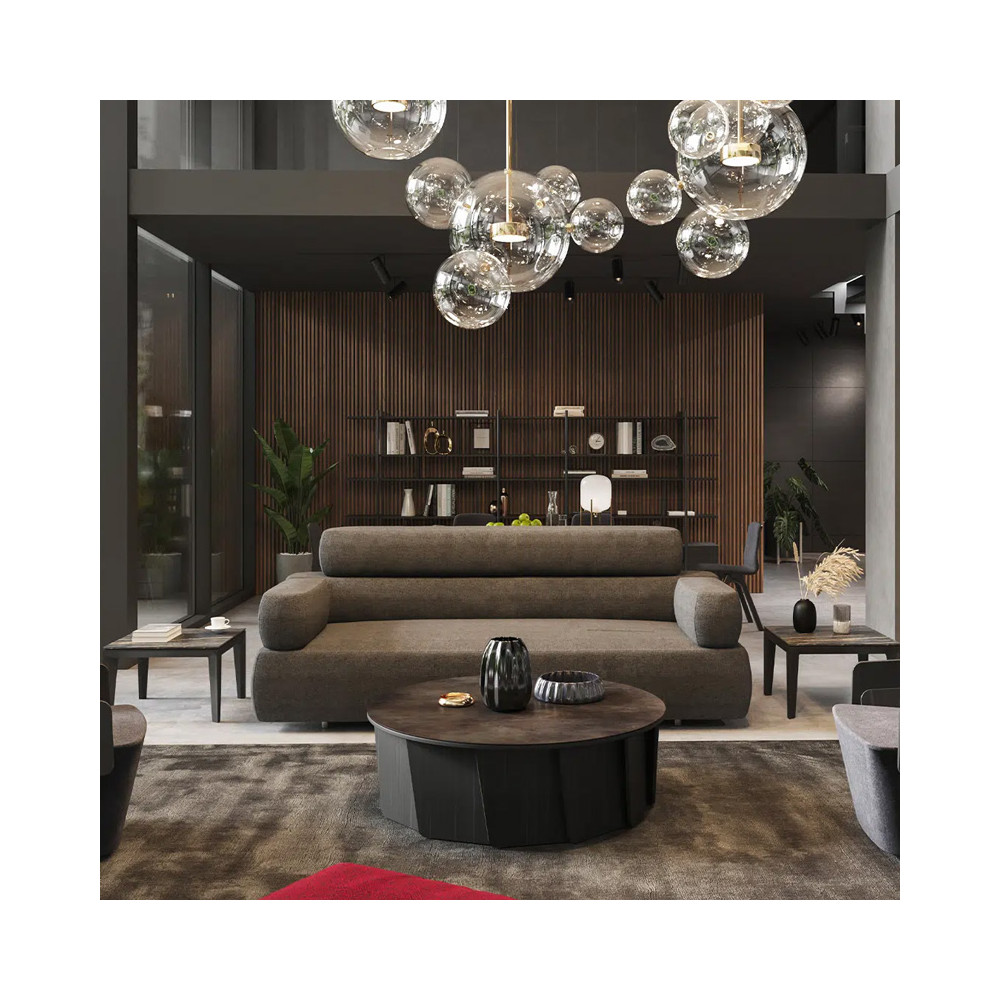 Dasras Volute Coffee table ceramic wood oak or walnut - 10 finishes 3 sizes