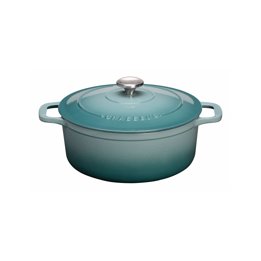 CHASSEUR Cast Iron Cocotte Dish 24cm - 6 Colors