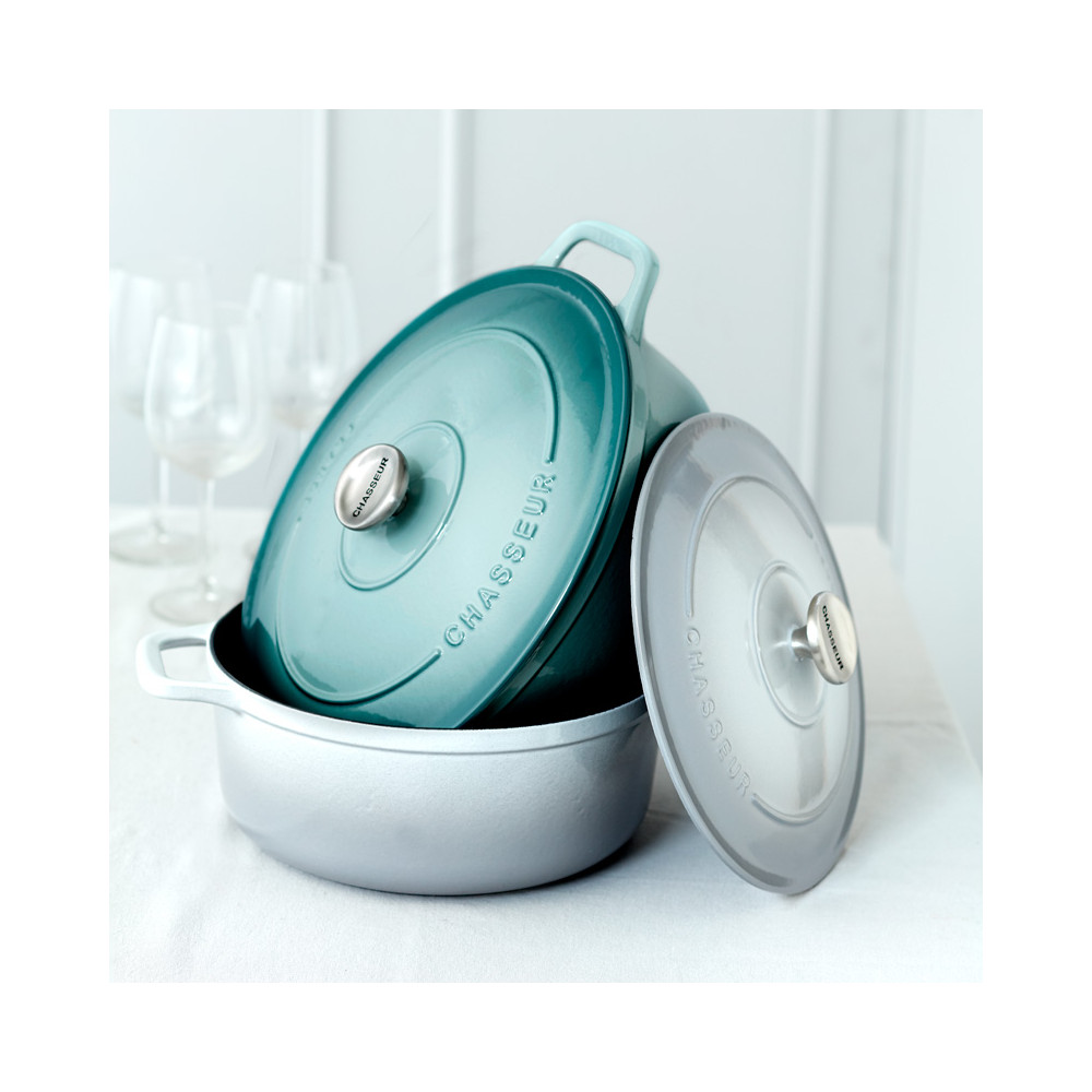 CHASSEUR Cast Iron Cocotte Dish 20cm - 6 Colors