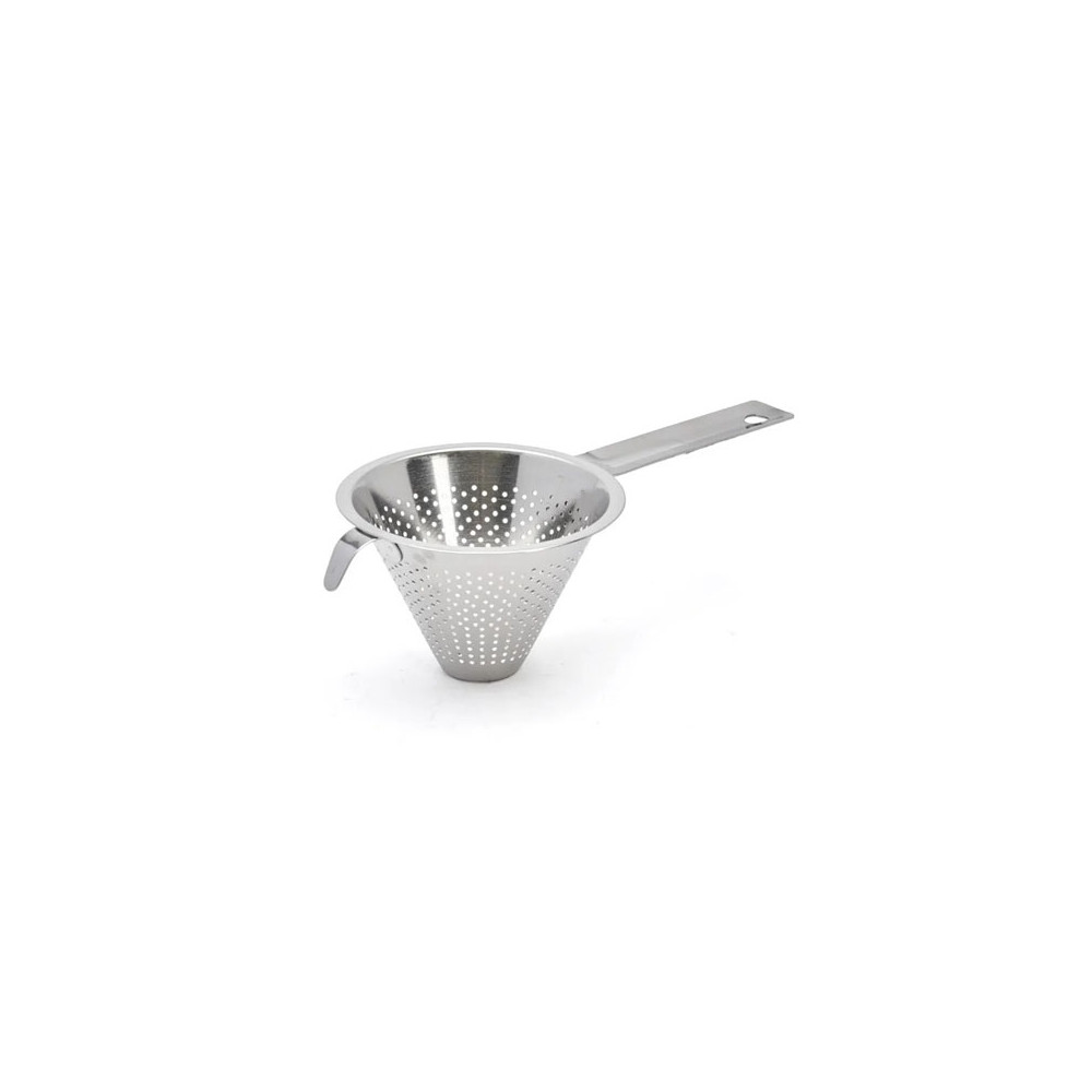 DE BUYER Perforated Stainless Steel Chinese Strainer - 6 Sizes