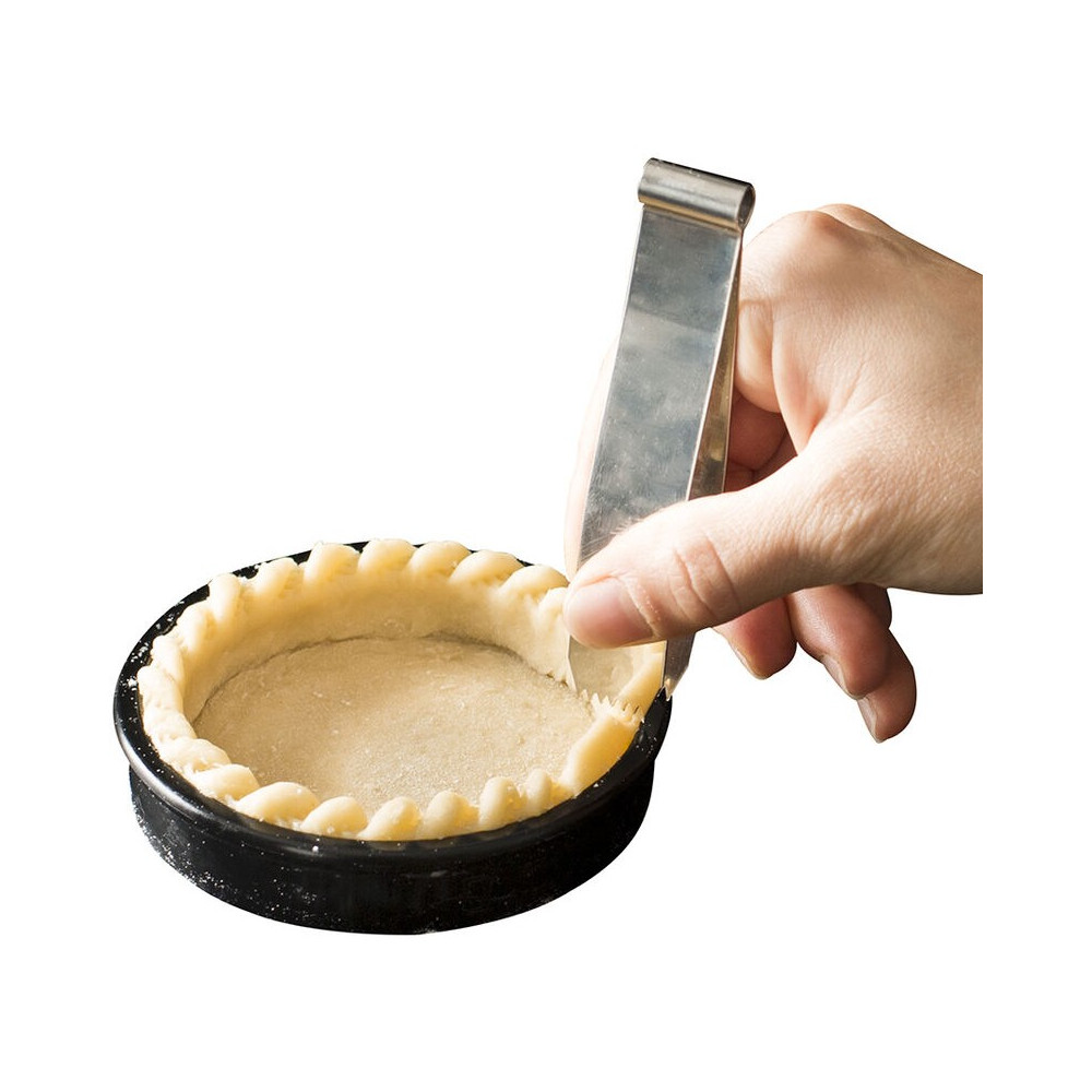MATFER Stainless Steel Pastry Tongs, 10cm