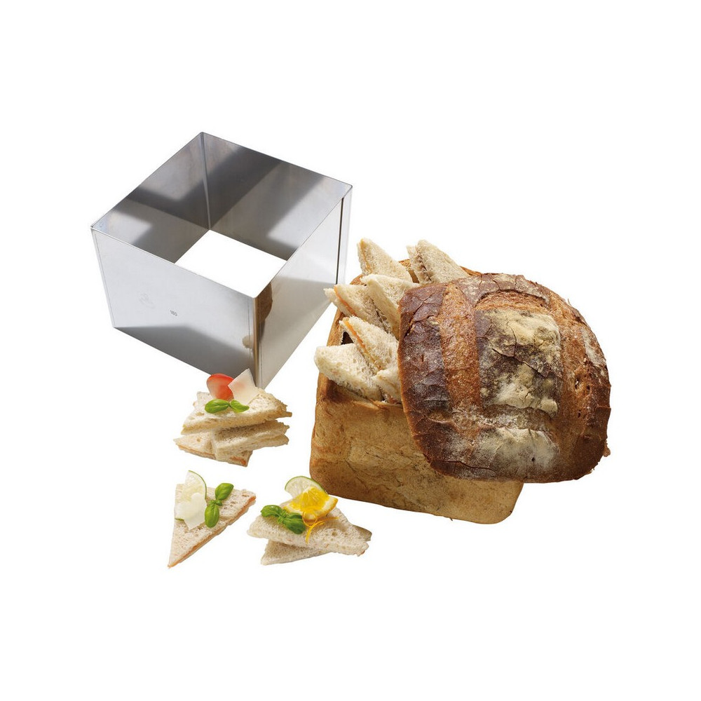 MATFER Surprise Bread Square in Stainless Steel - 3 Sizes